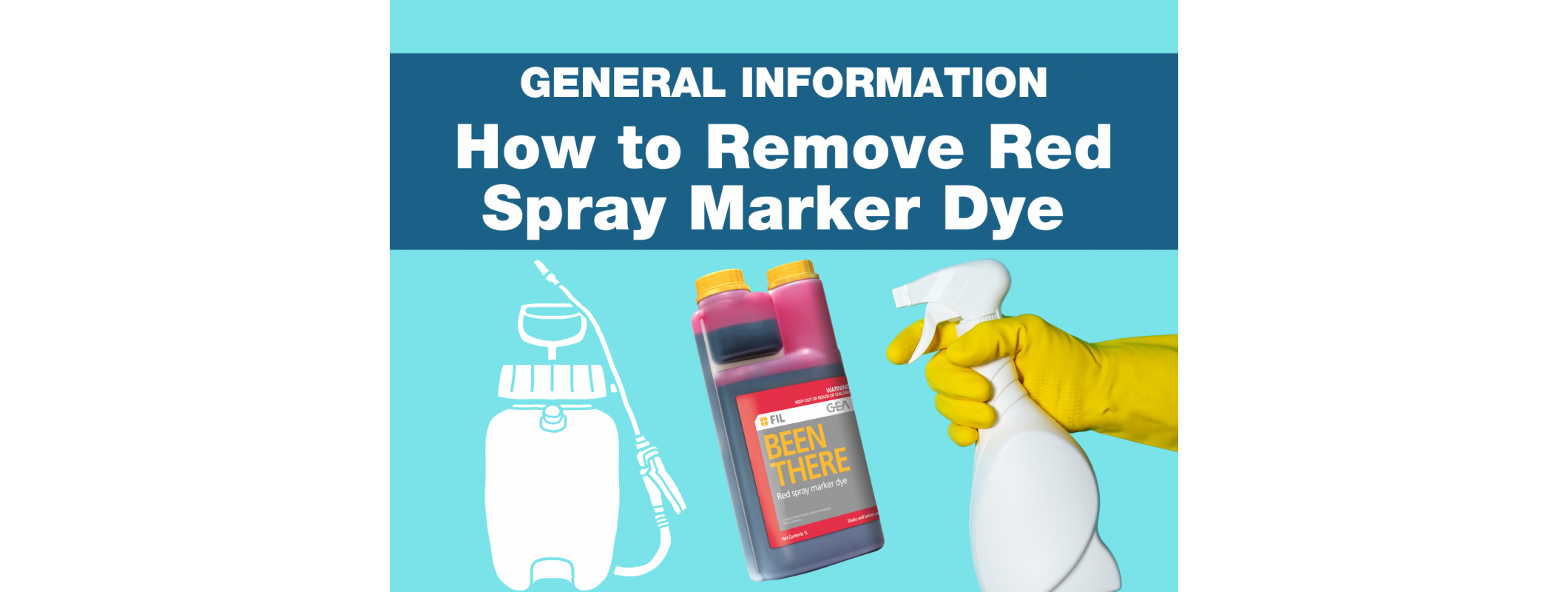 HOW TO GET RID OF RED MARKER SPRAY DYE