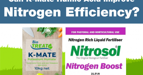 Can K-Mate Humic Acid improve Nitrogen Efficiency?