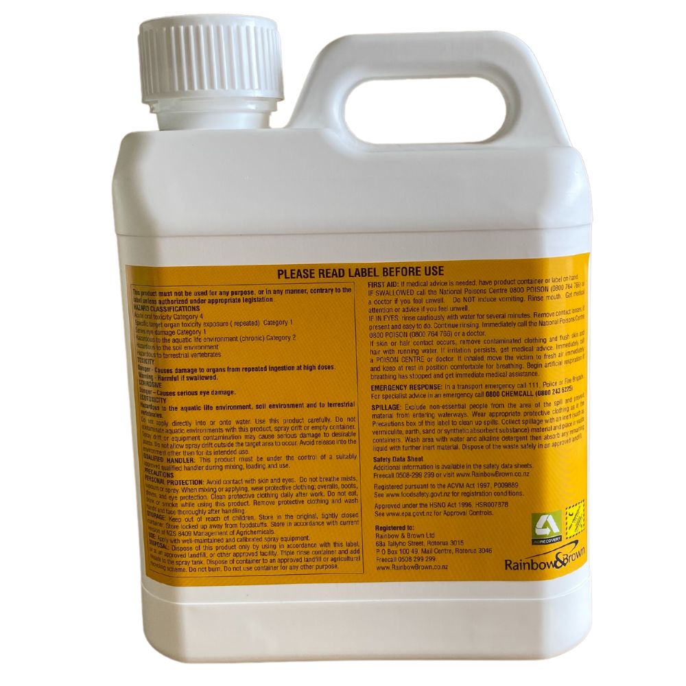 24d Herbicide NZ - 2,4-D Weedkiller - Pasture Weed Control