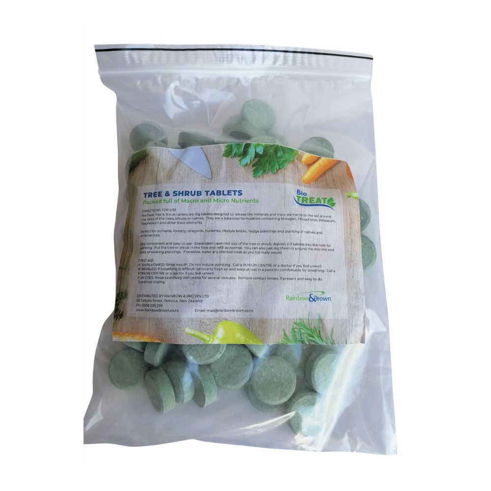 Slow Release Fertiliser NZ - Fertiliser Tablets - BioTreat