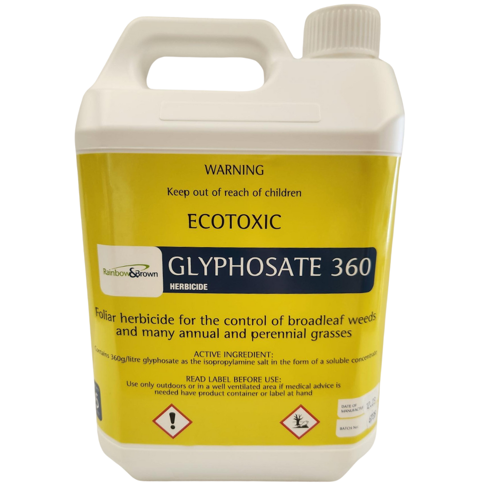 Roundup With Glyphosate NZ - Roundup 360 - Glyphosate 5L