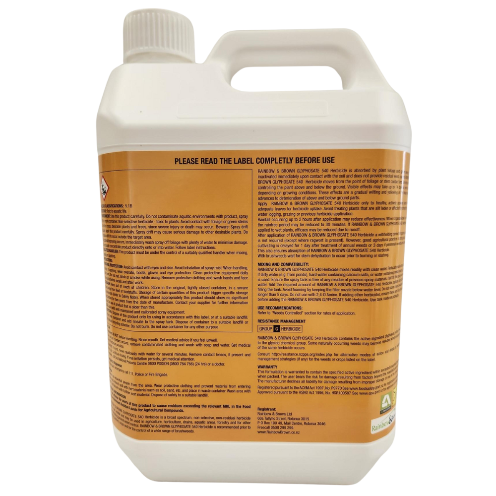 Weed Killer With Glyphosate NZ - Glyphosate Weed Killer