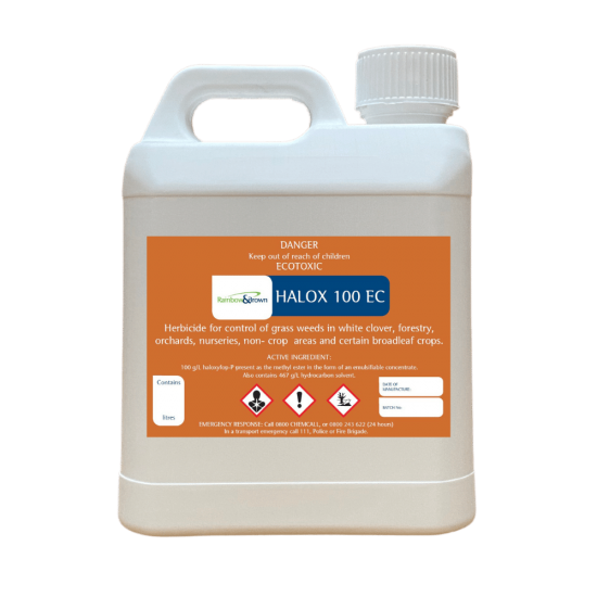 Kill grass weeds in nurseries, orchards, forestry & crops