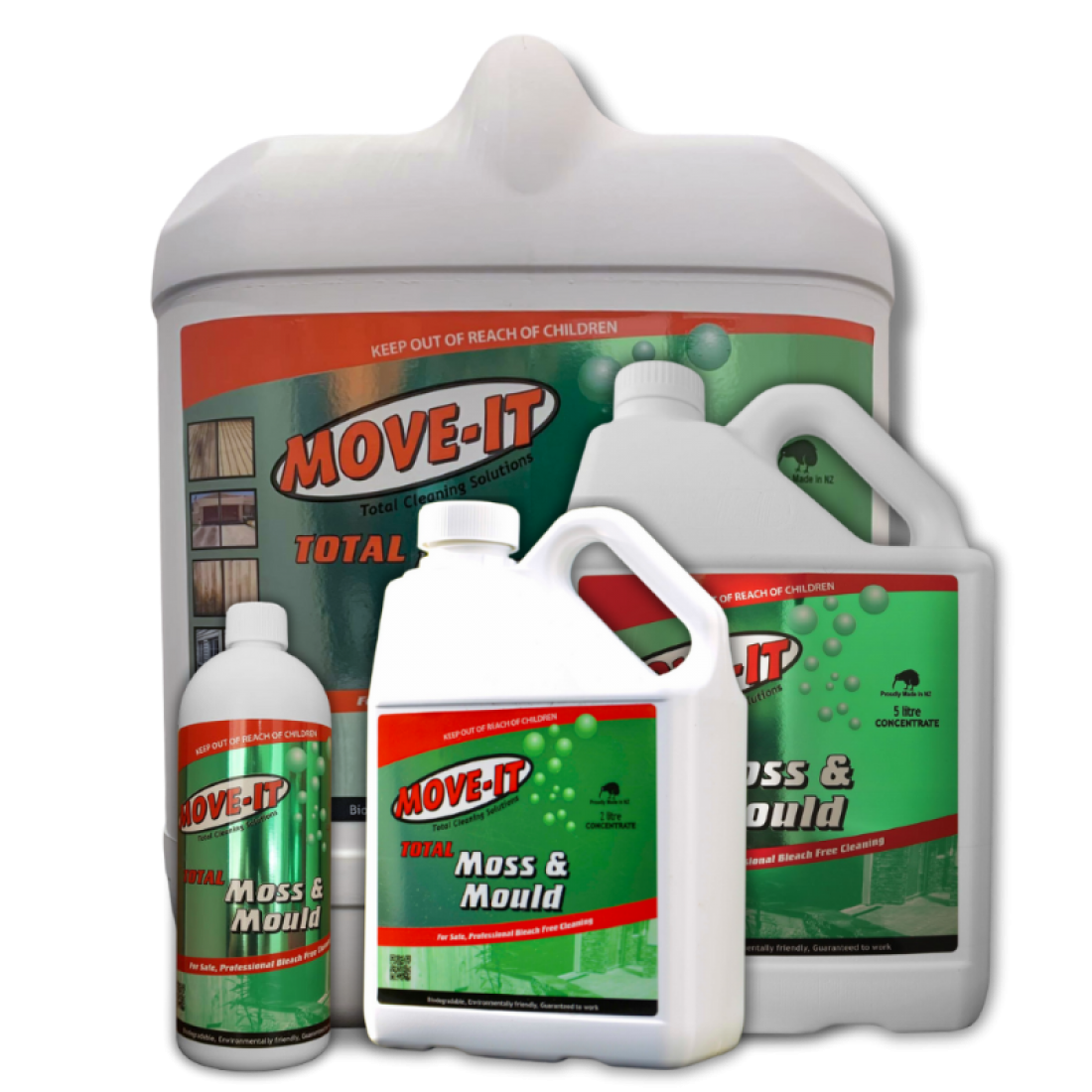 MOVE-IT Moss & Mould Killer | Biodegradable Surface Cleaner