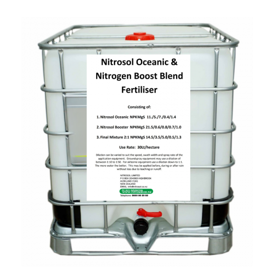 Nitrosol Blends - Nitrosol Oceanic & Nitrogen Booster Blend