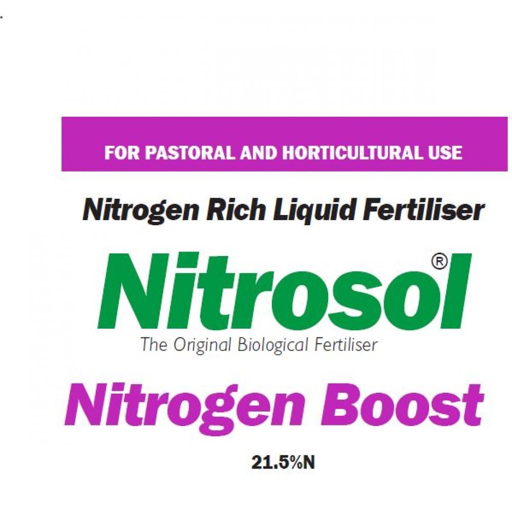 Liquid Nitrogen Fertiliser NZ - Nitrosol Nitrogen Boost