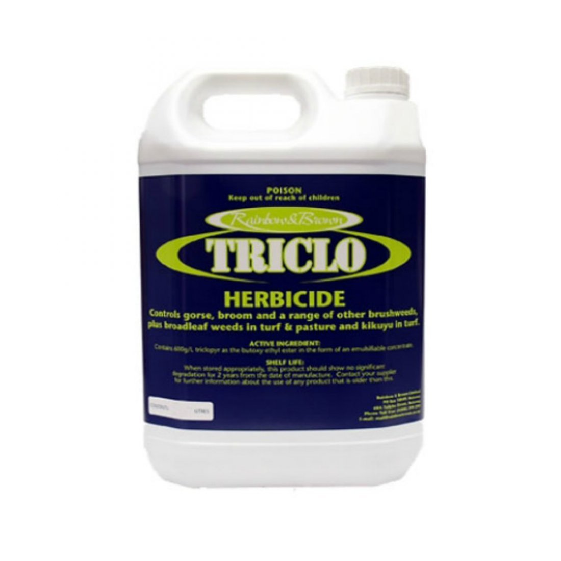 Triclo is a selective herbicide - it kills the target weeds without ...
